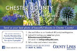 Chester County in Bloom Photo Contest 2025: Rules - County Lines Online